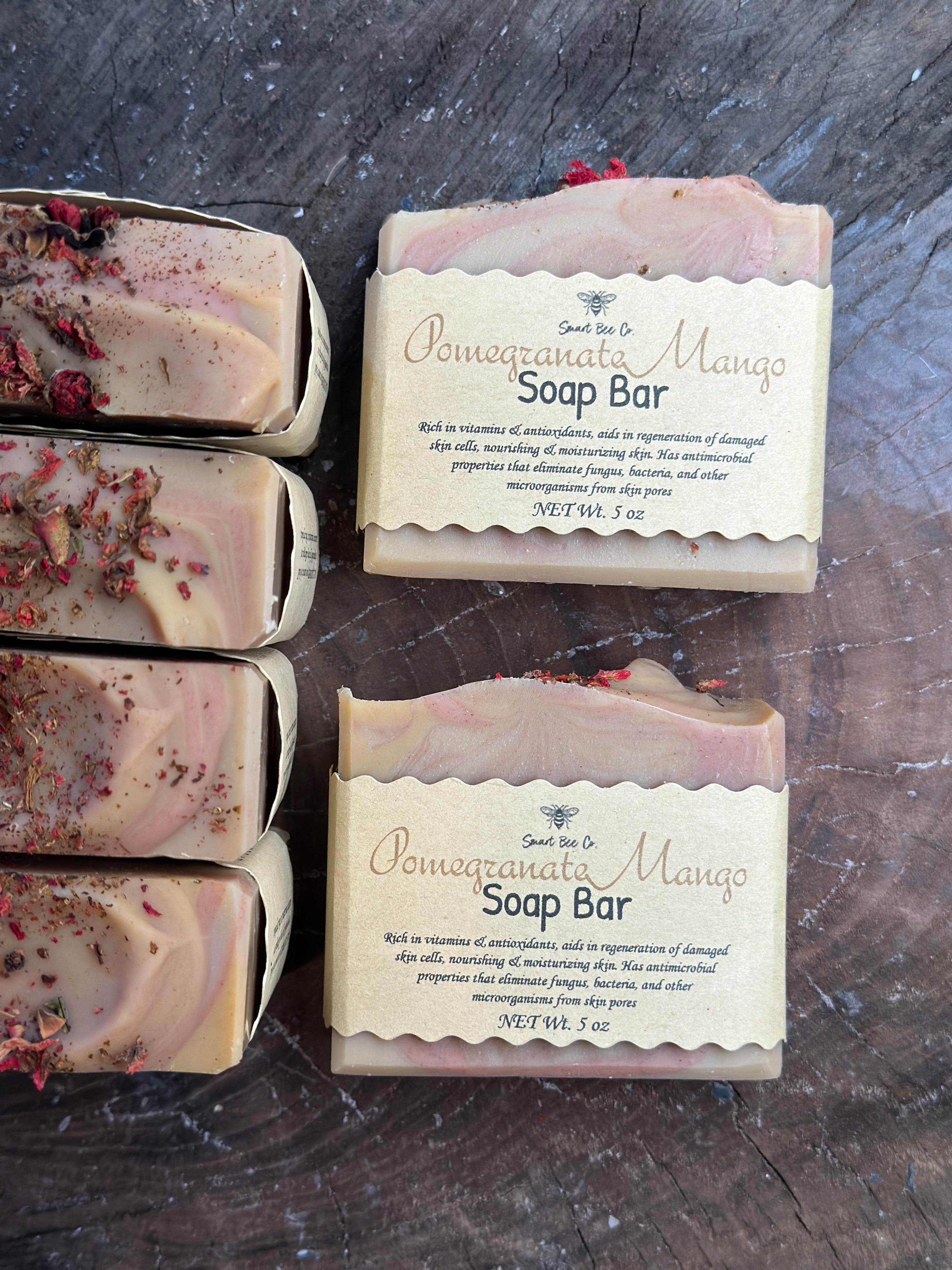 Pomegranate Mango Soap Bar – SmartBeeCo
