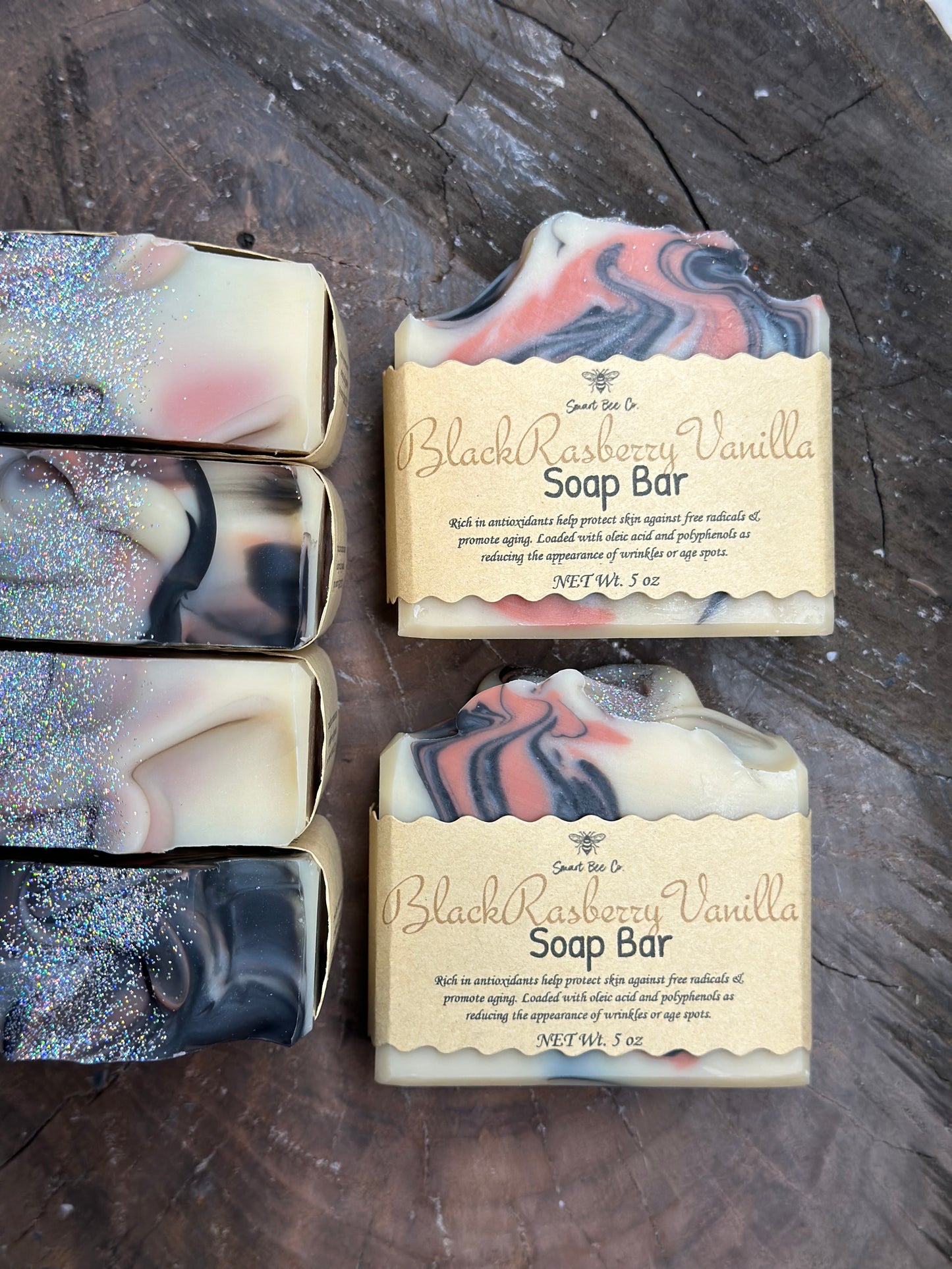 Black Raspberry Vanilla Soap Bar – SmartBeeCo